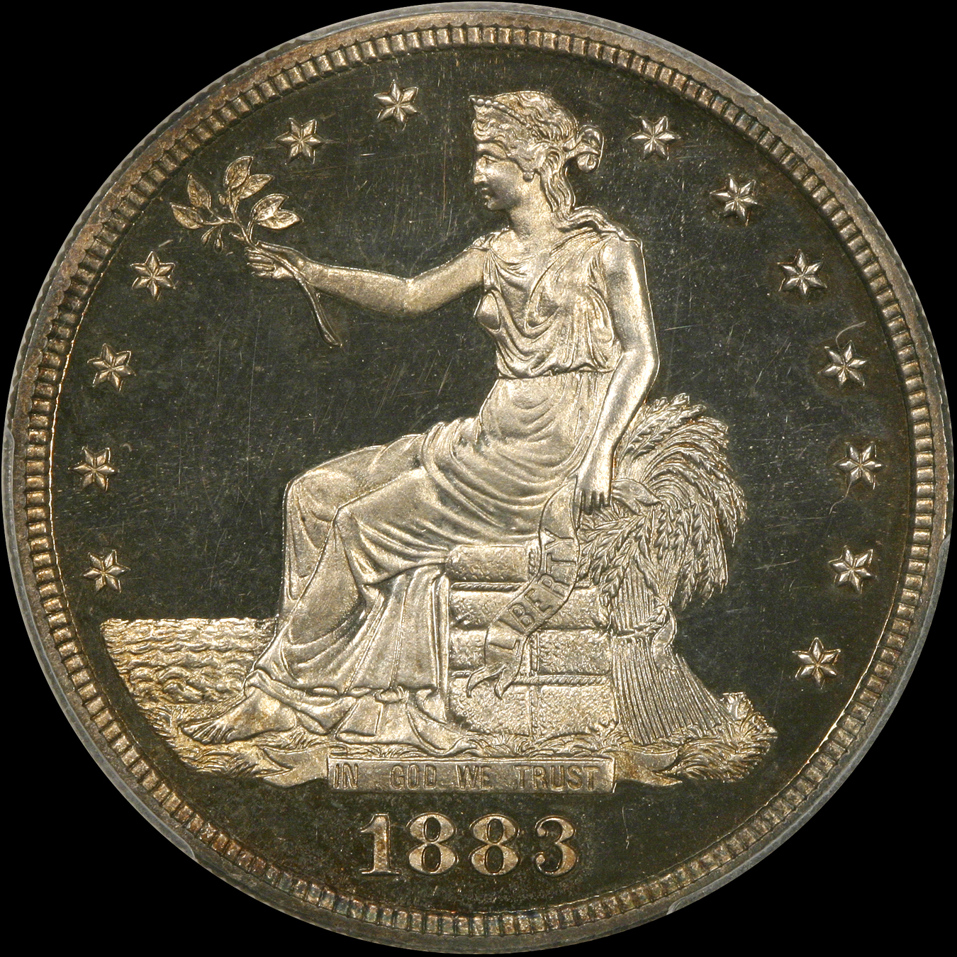 $1 1883 TRADE PCGS PR66 CAMEO | Legend Numismatics